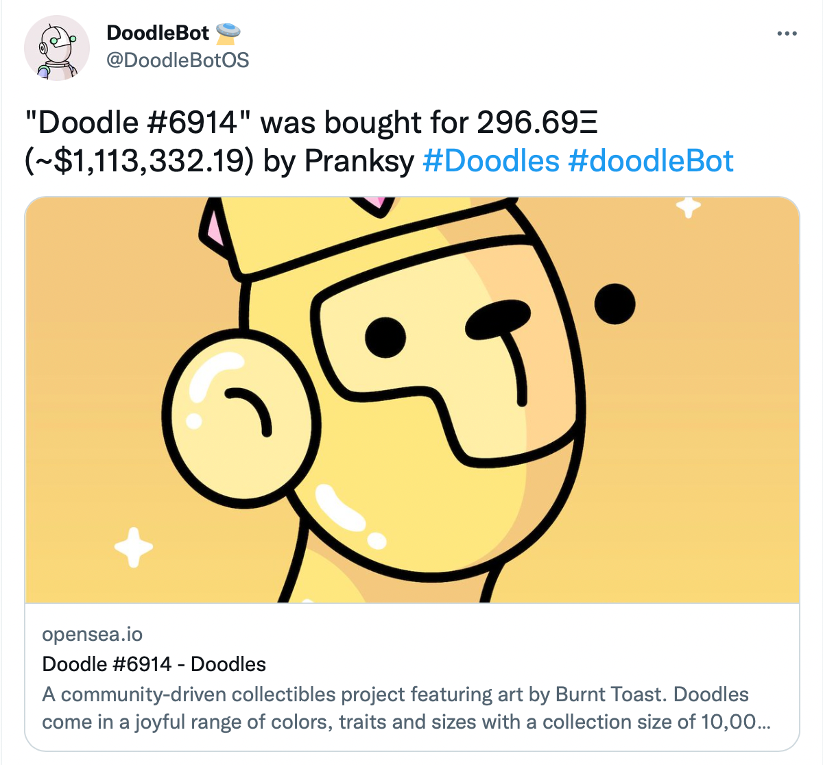 What is the Doodles NFT collection? · Article Detail · Footprint Analytics